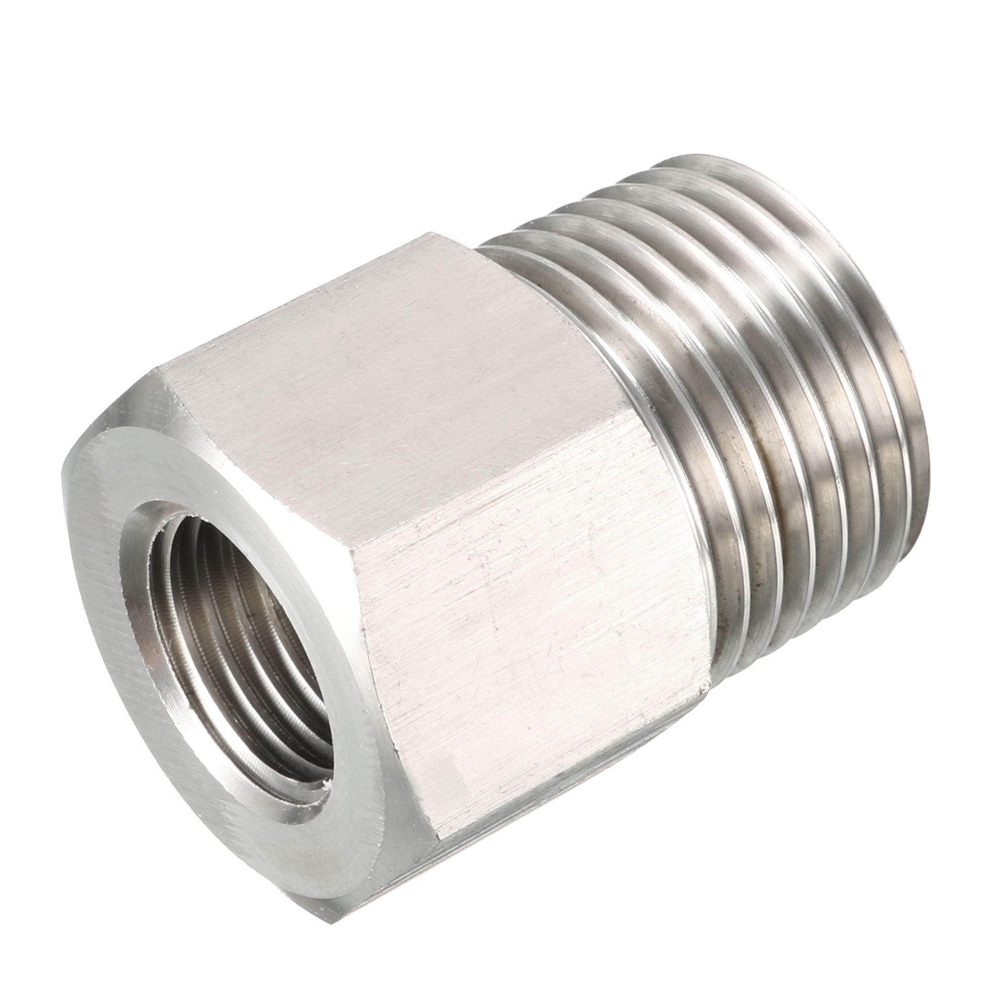 Pipe to Fitting Pressure Gauge Adapter 1/2" Male to 1/4" Female ...