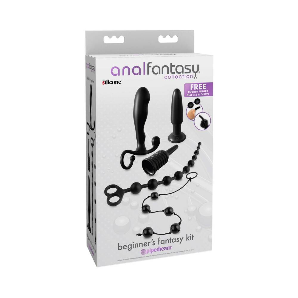 Pipedream Anal Fantasy Collection 5-Piece Beginner's Fantasy Kit Black ...