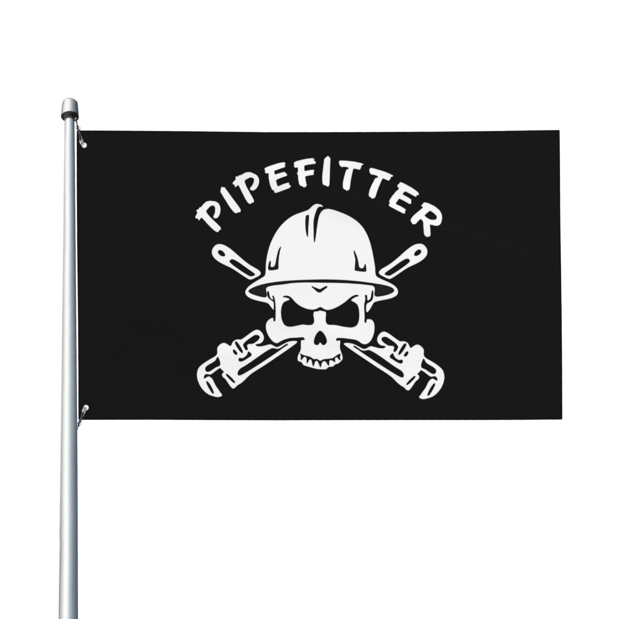 Pipefitter Flag For Indoor Home House Decor Durable Garden Breeze ...