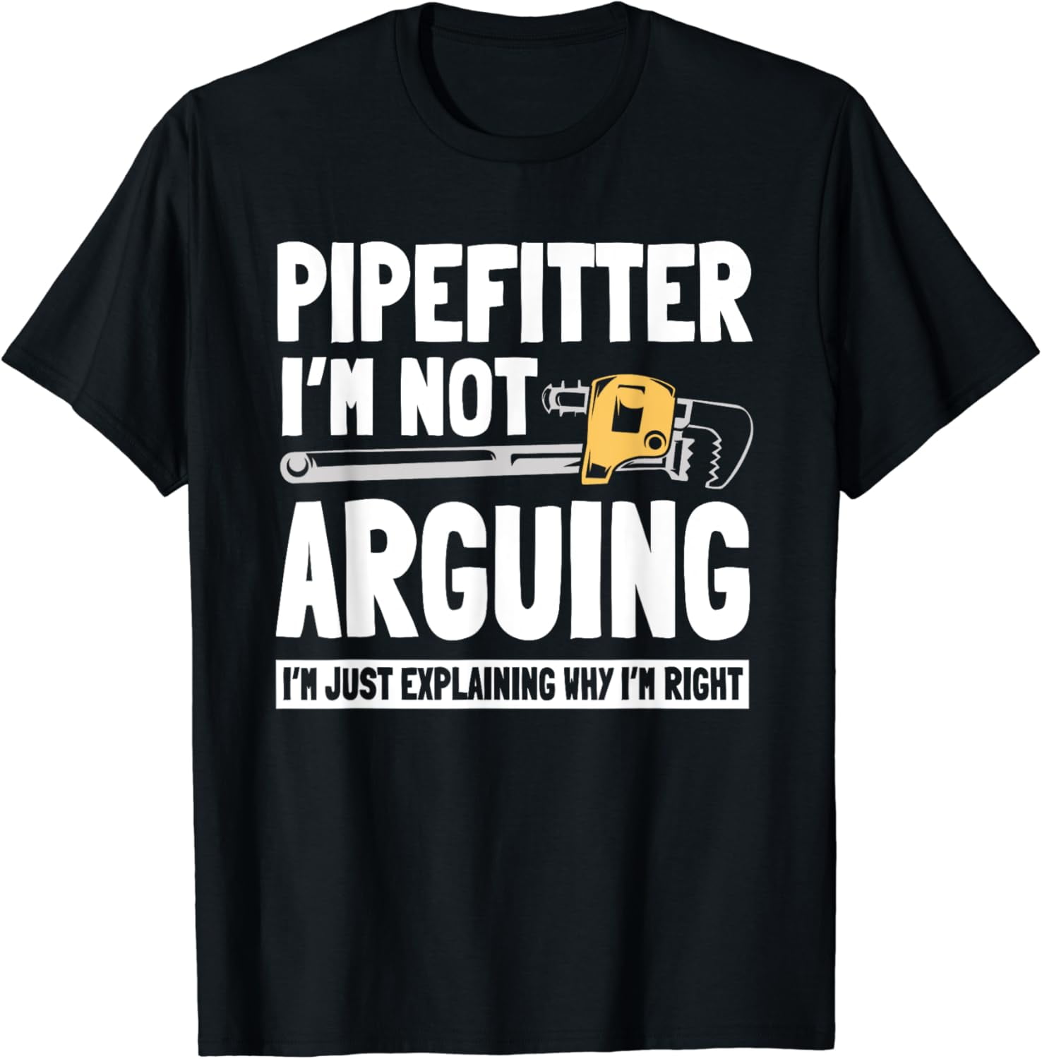 Pipefitter Steamfitter Plumber Tradesman Piping System T-Shirt ...