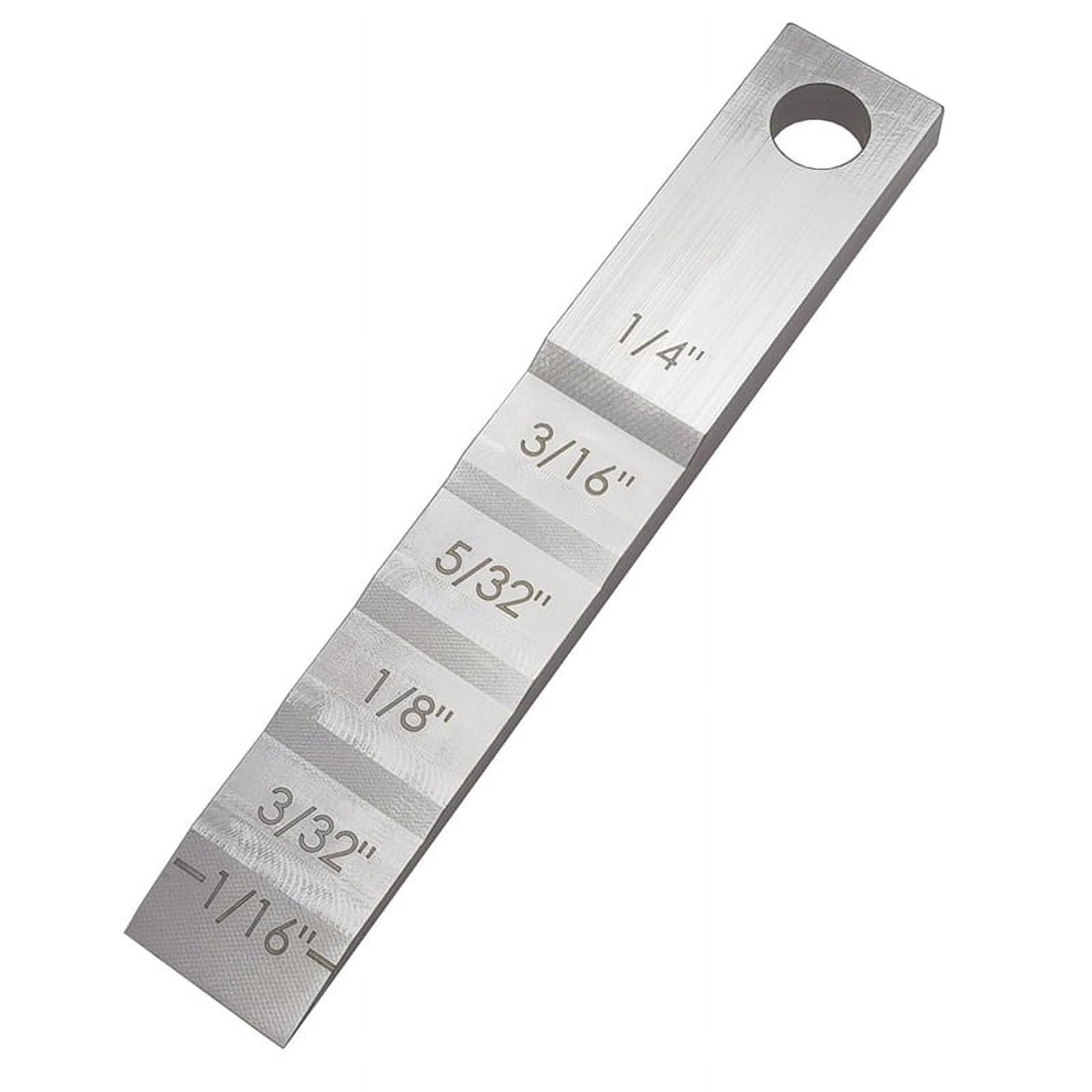 Pipefitter Tools,2130 Small Pipe Spacer Wedge Stepped Guage,(3/4 X 4 ...