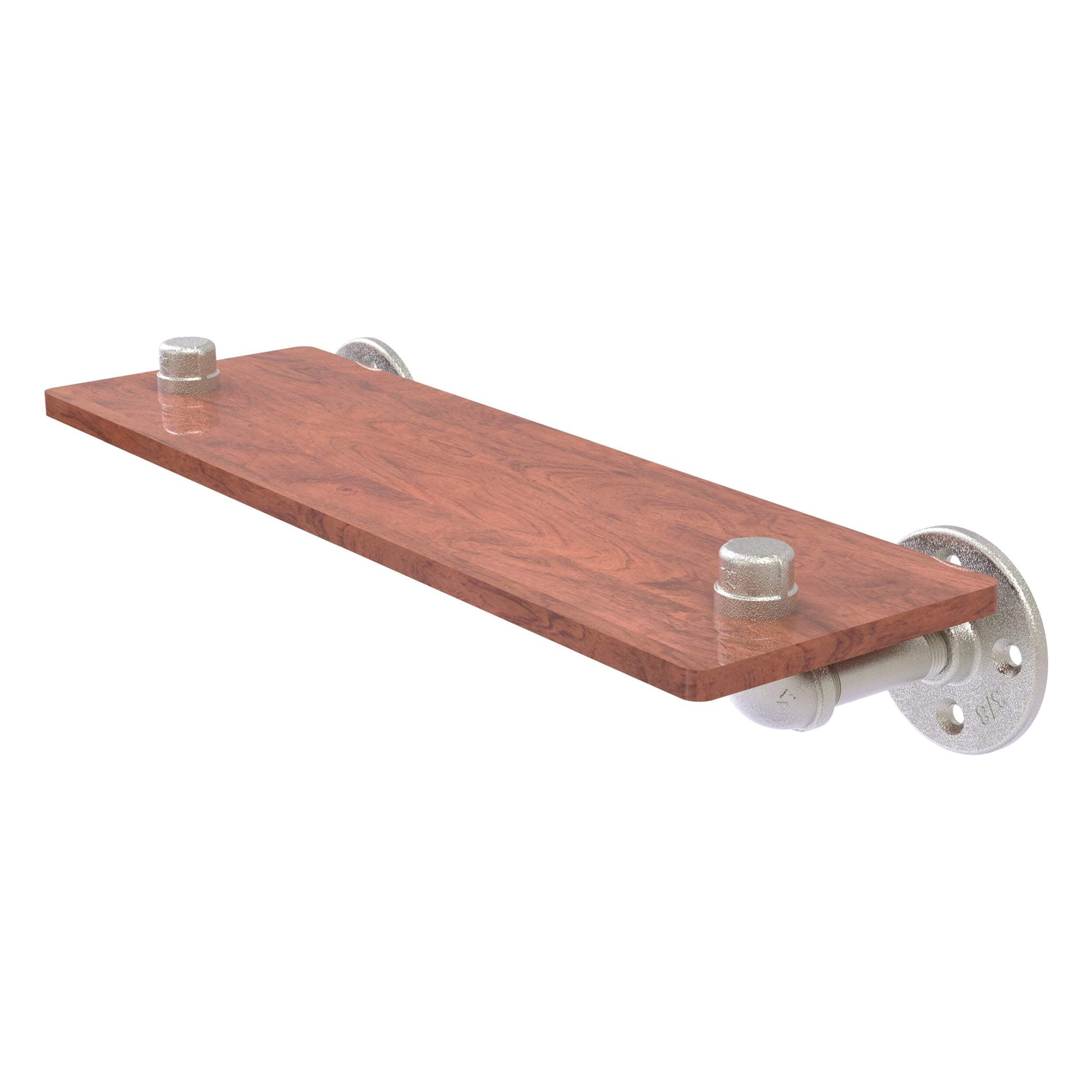 Pipeline Collection 16 Inch Ironwood Shelf - Walmart.com