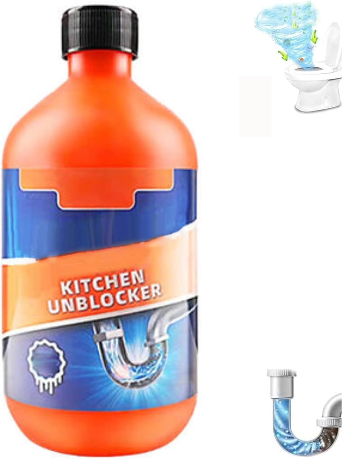 Pipeline Dredging Agent-Momeng Kitchen Unblocker, Powerful Pipe Dredge ...