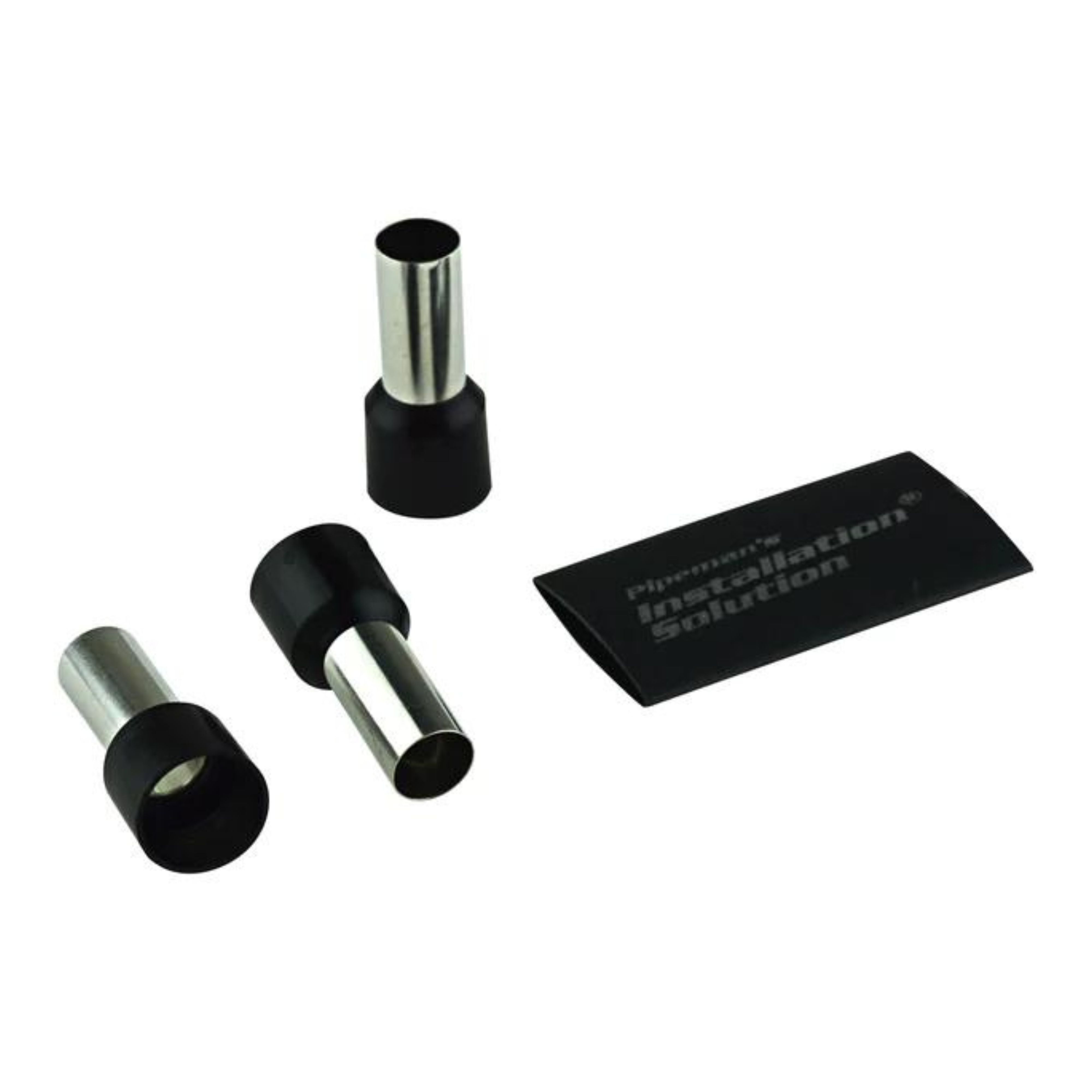 Pipeman's Insulated 25-Piece 4 Gauge Wire Ferrules Terminal Kit with ...