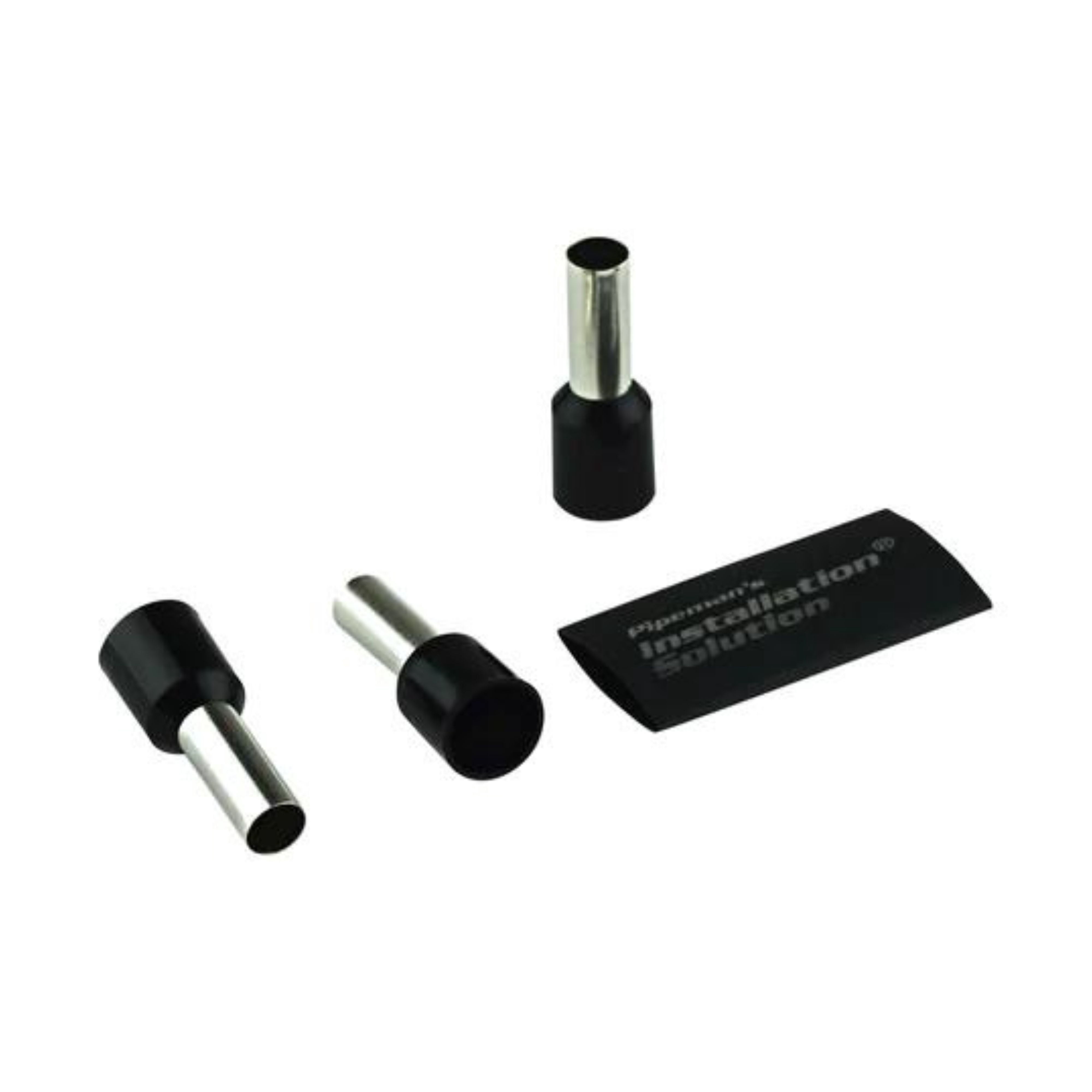 Pipeman's 25 Piece 8 Gauge Wire Ferrules Terminal with Heat Shrink IS ...