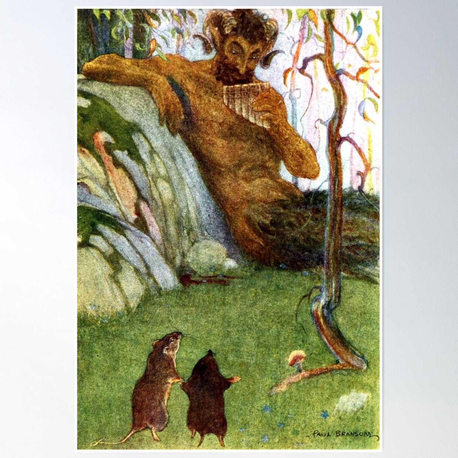 Piper At The Gates Of Dawn - Paul Bransom, The Wind In The Willows ...