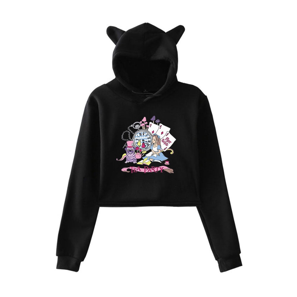Piper Rockelle Tea Party Merch Hoodies Sweatshirts for Girls Cat Ear ...