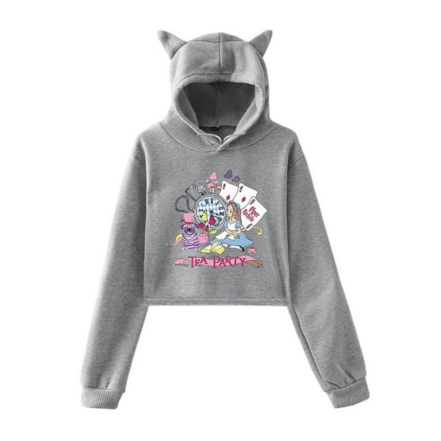 Piper Rockelle Tea Party Merch Hoodies Sweatshirts for Girls Cat Ear ...