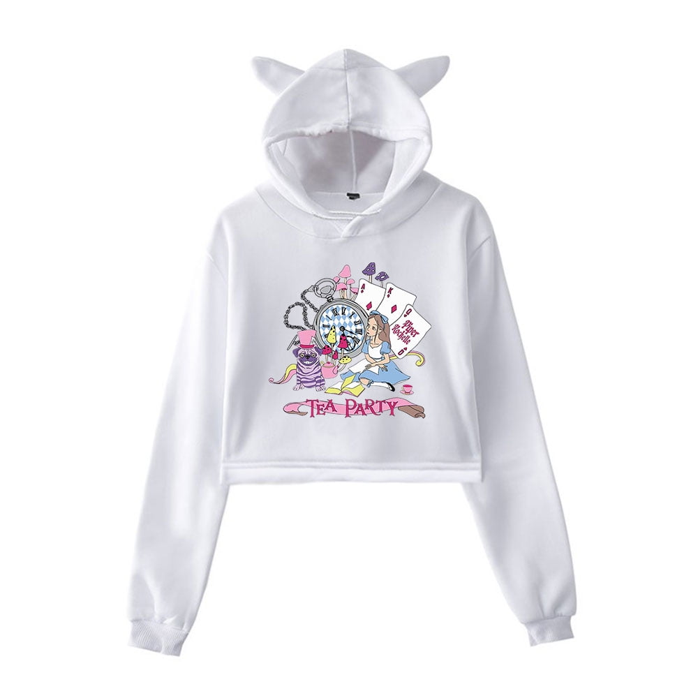 Piper Rockelle Tea Party Merch Hoodies Sweatshirts for Girls Cat Ear ...