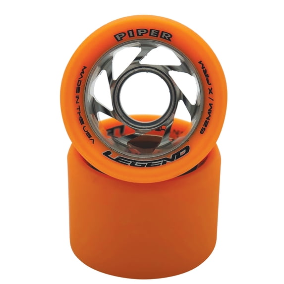 Piper Wheels Piper Legend Indoor Speed Wheels, Voo-Doo Thane Urethane ...