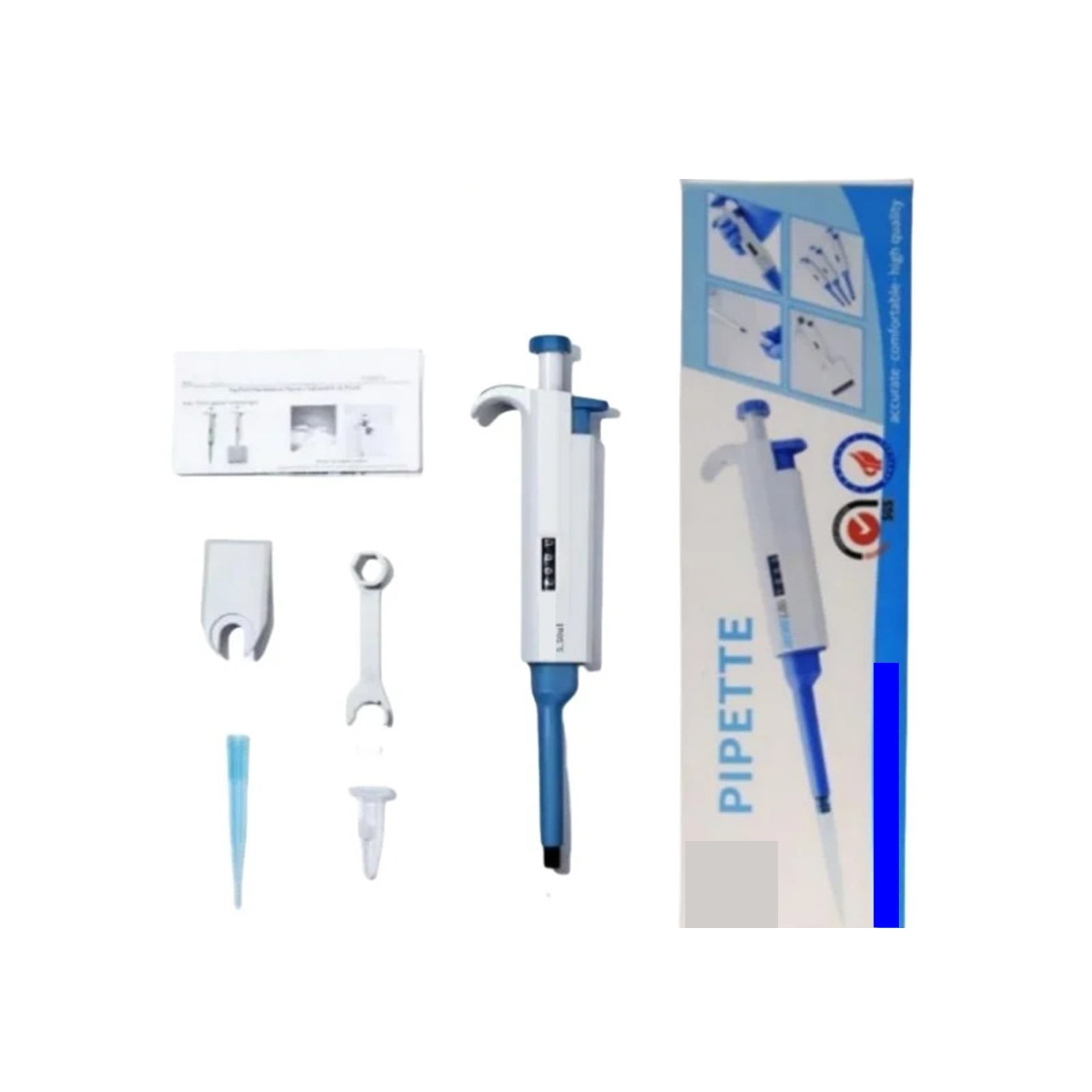 Pipette Gun Digital Adjustable Dragon Pipette Medical Supplies Pipettor ...