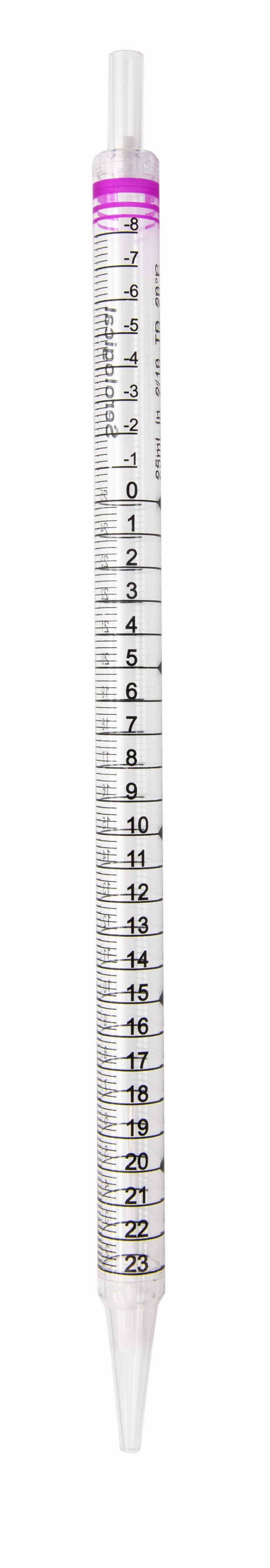 Pipette Serological, 25ml Capacity by 0.2ml, Plastic, Sterile, Color ...