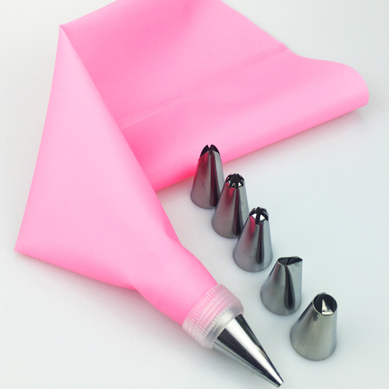Piping Bag Nozzle Set Confectionery Cake Pastry Sleeve for Decoration ...