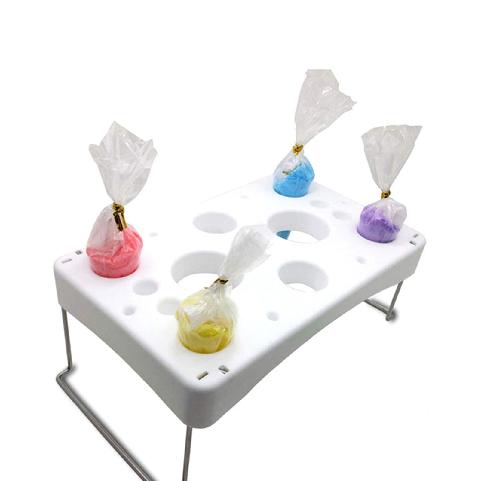 Piping Bag Stand Placement Stand Cake Nozzle Tip Shelf Rack Lightweight ...
