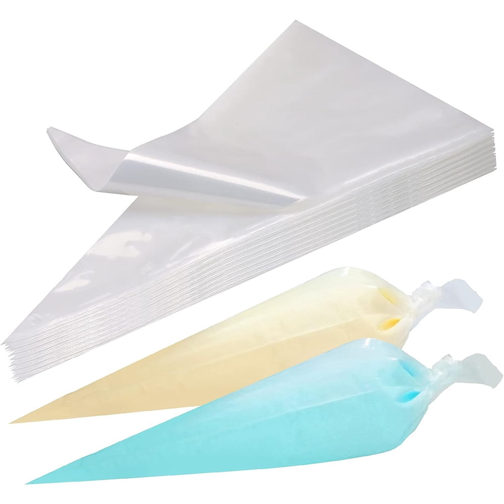 Piping Bags - Disposable Pastry Bags - Thick Anti-Burst Pastry Icing ...