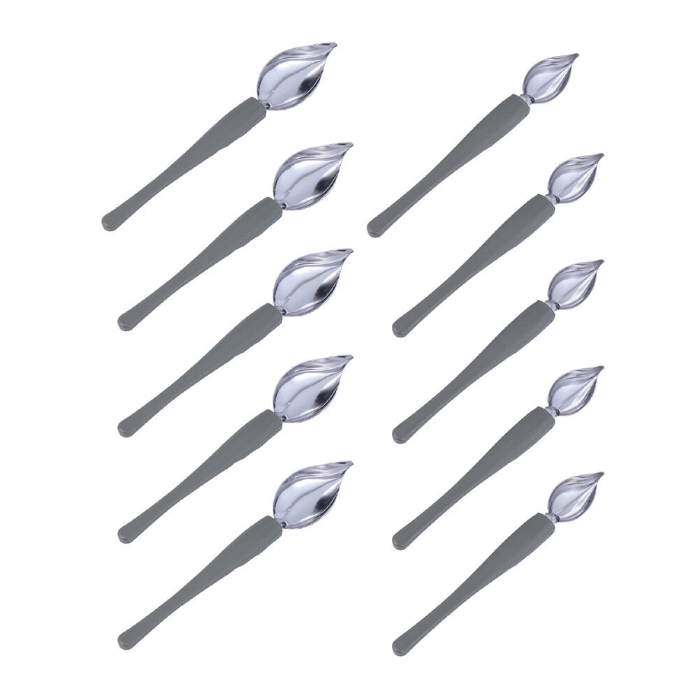 Piping Spoon Culinary Drawing Spoons Serrated Tips Dessert Specialty ...