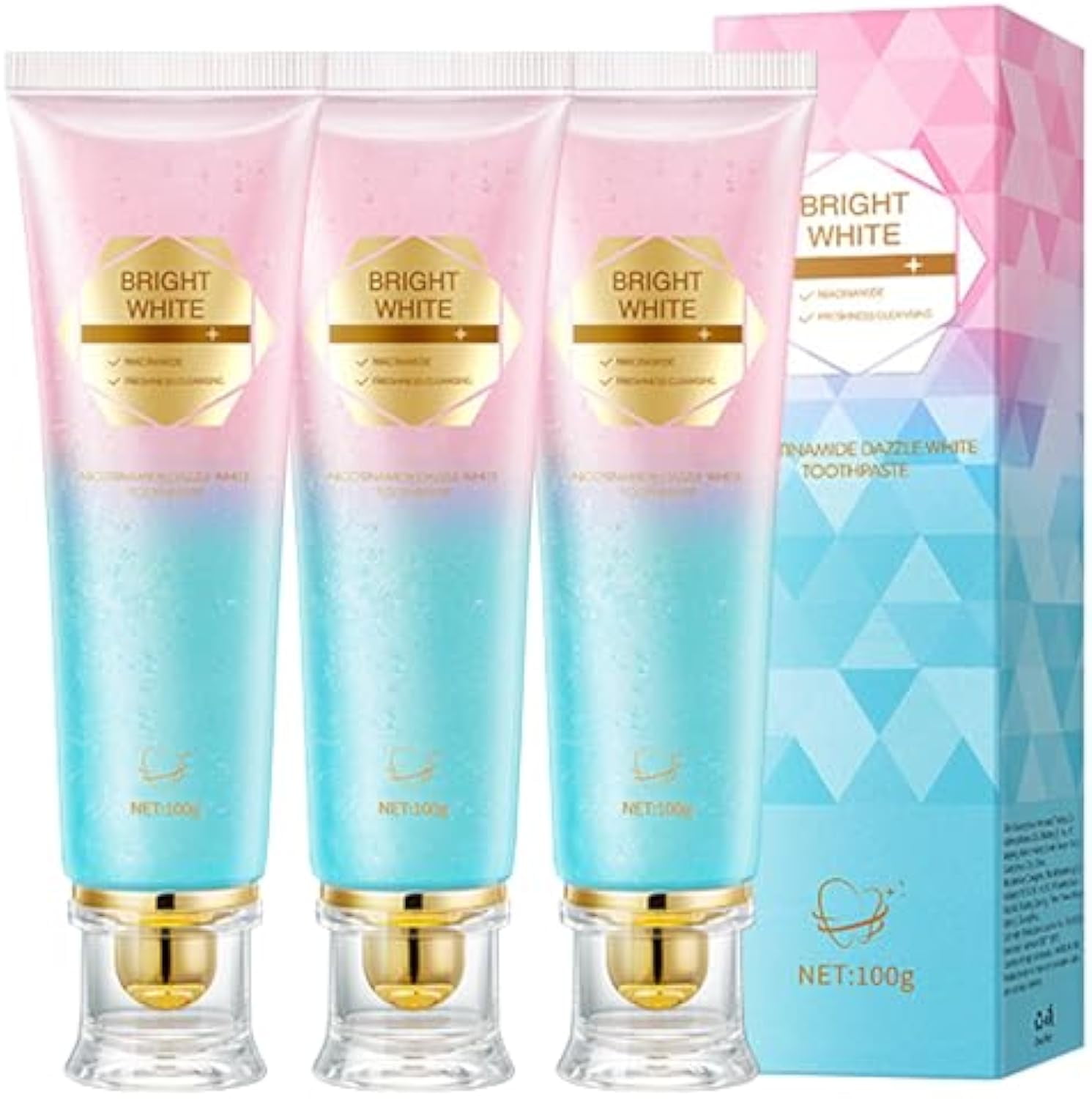 Pipiup Toothpaste, Niacinamide Whitening Toothpaste, Triple Action ...