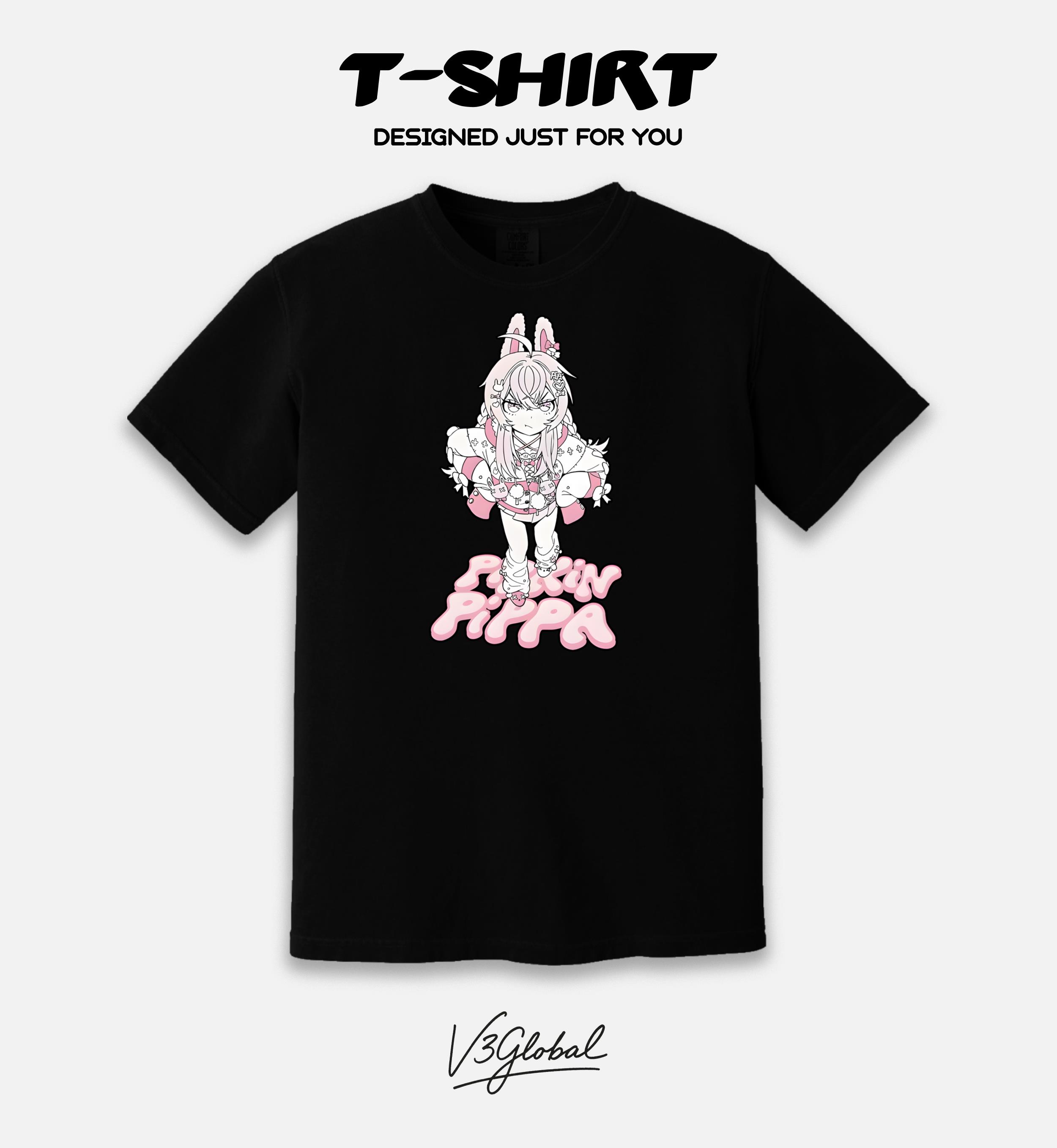 Pipkin Pippa Phase-Connect VTuber Bunny Girl Fan Art Comfort Color T ...