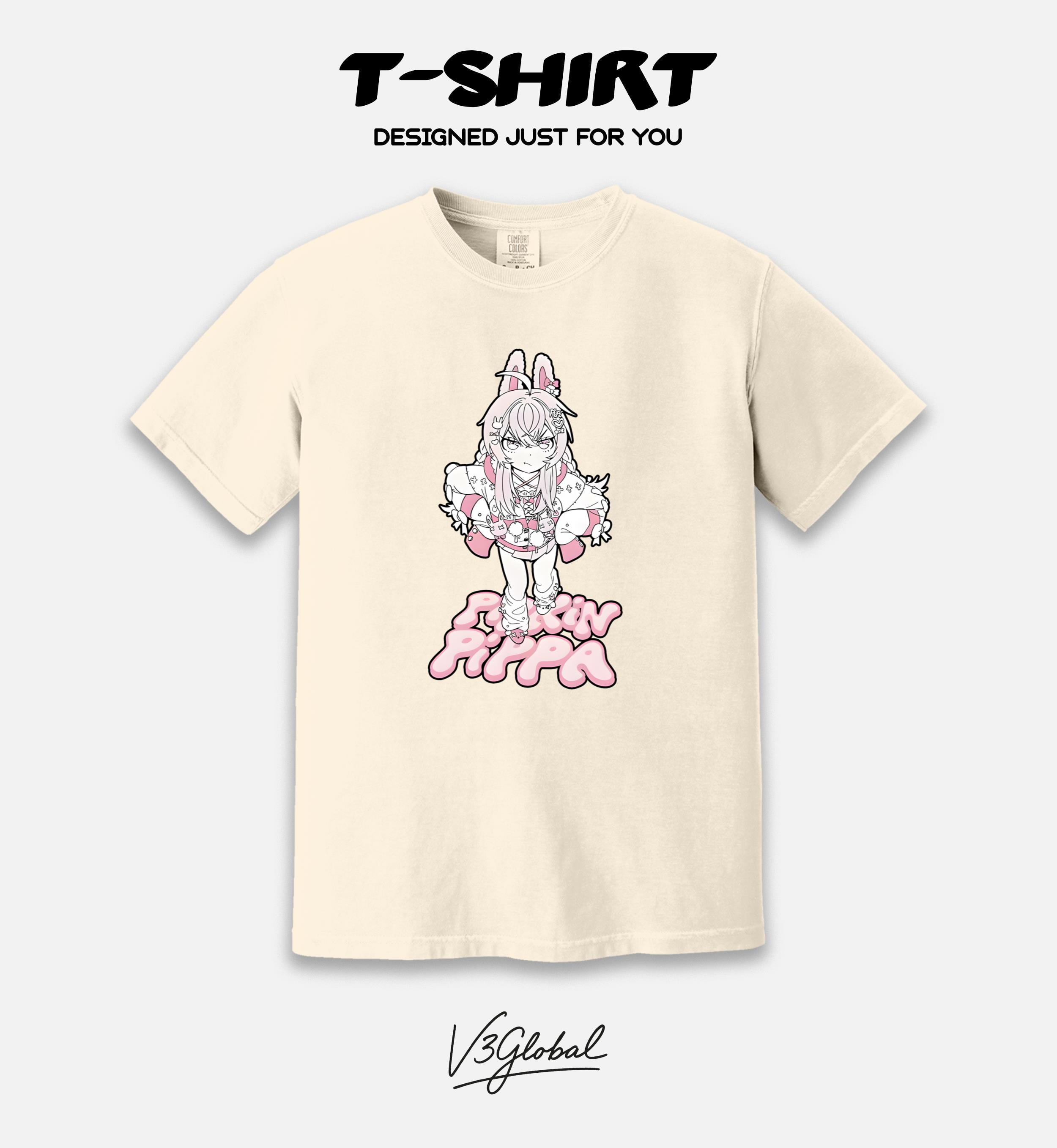 Pipkin Pippa Phase-Connect VTuber Bunny Girl Fan Art Comfort Color T ...