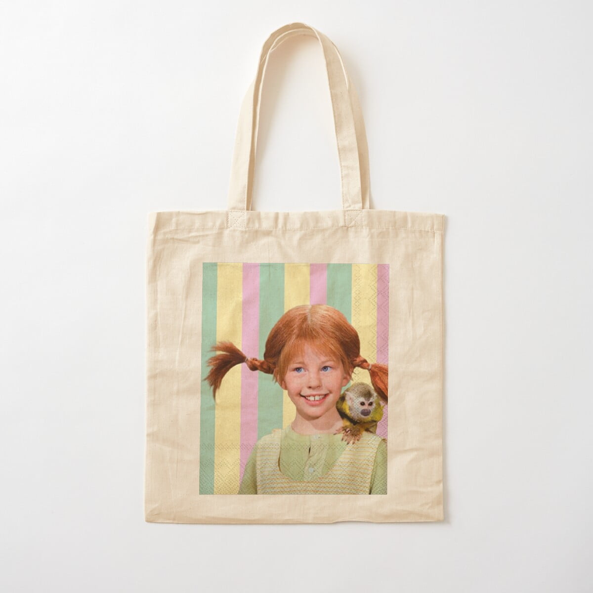 Pippi Langstrumpf Cotton Tote Bag Canvas Tote Bag, Family Gift For ...