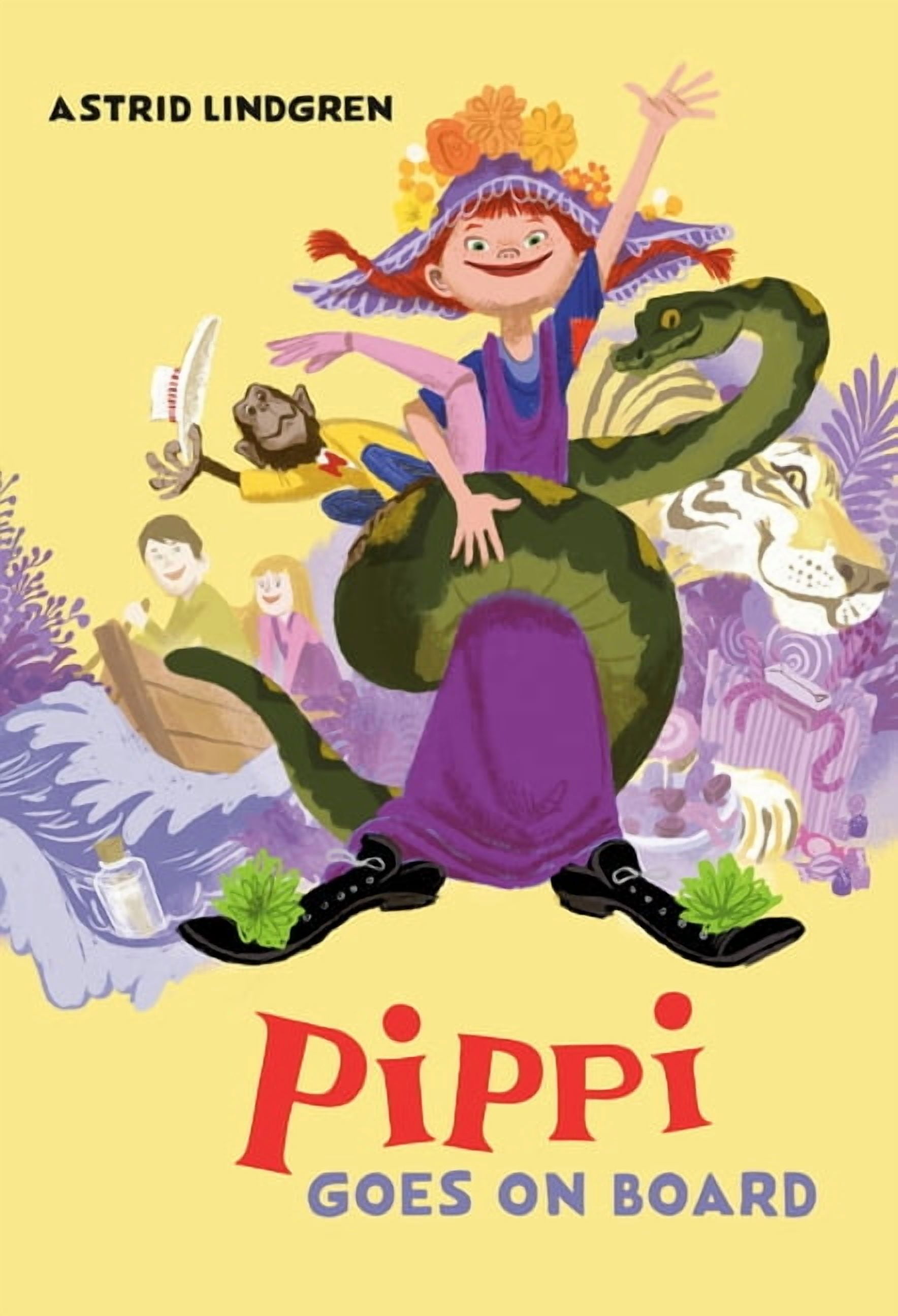 Pippi Longstocking Pippi Goes on Board, (Paperback) - Walmart.com