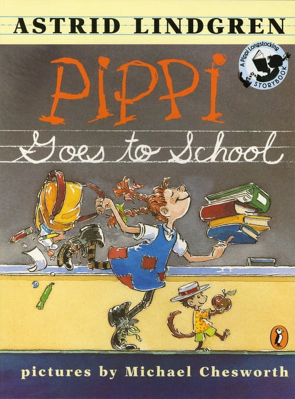 Pippi Longstocking: Pippi Goes to School : Picture Book (Paperback ...