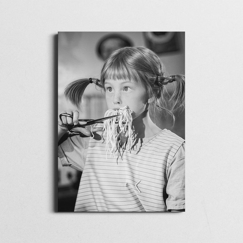 Pippi Longstocking poster,Pippi Longstocking art ,Pippi Longstocking ...