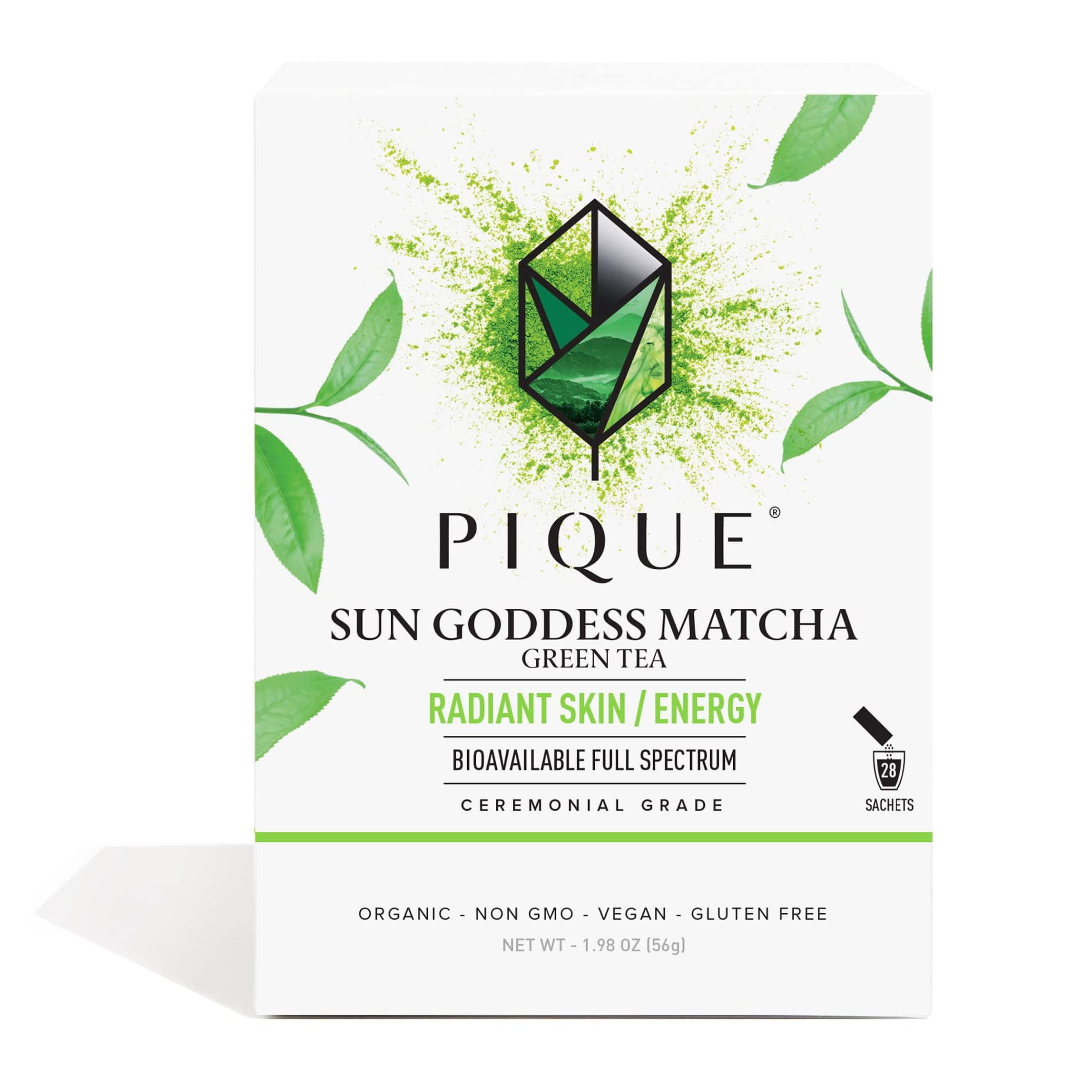 Pique Organic Sun Goddess Matcha - BSL1 Ceremonial Grade Matcha Green ...