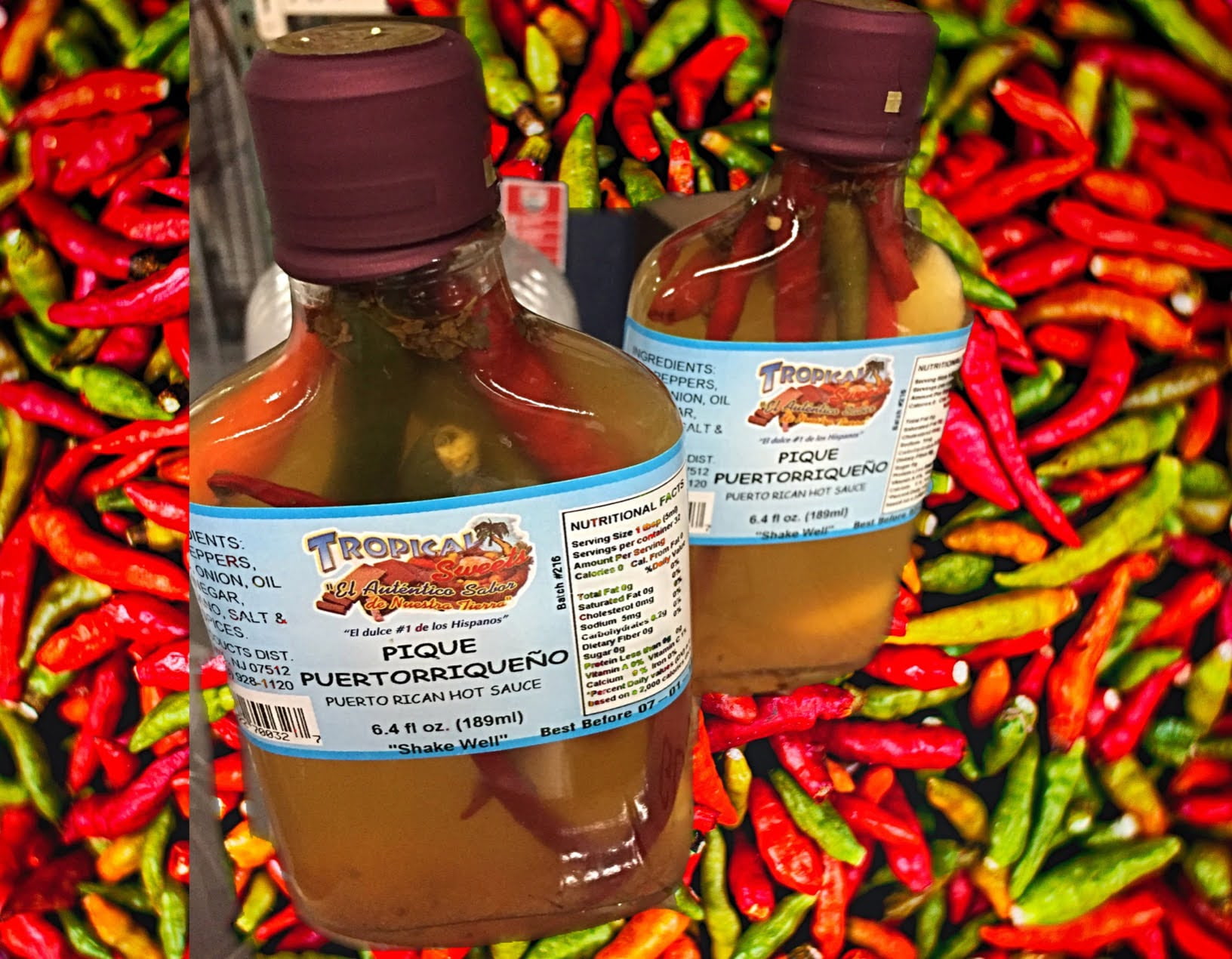Pique Puertorriqueño Puerto Rican Hot Sauce Gift Box - Walmart.com