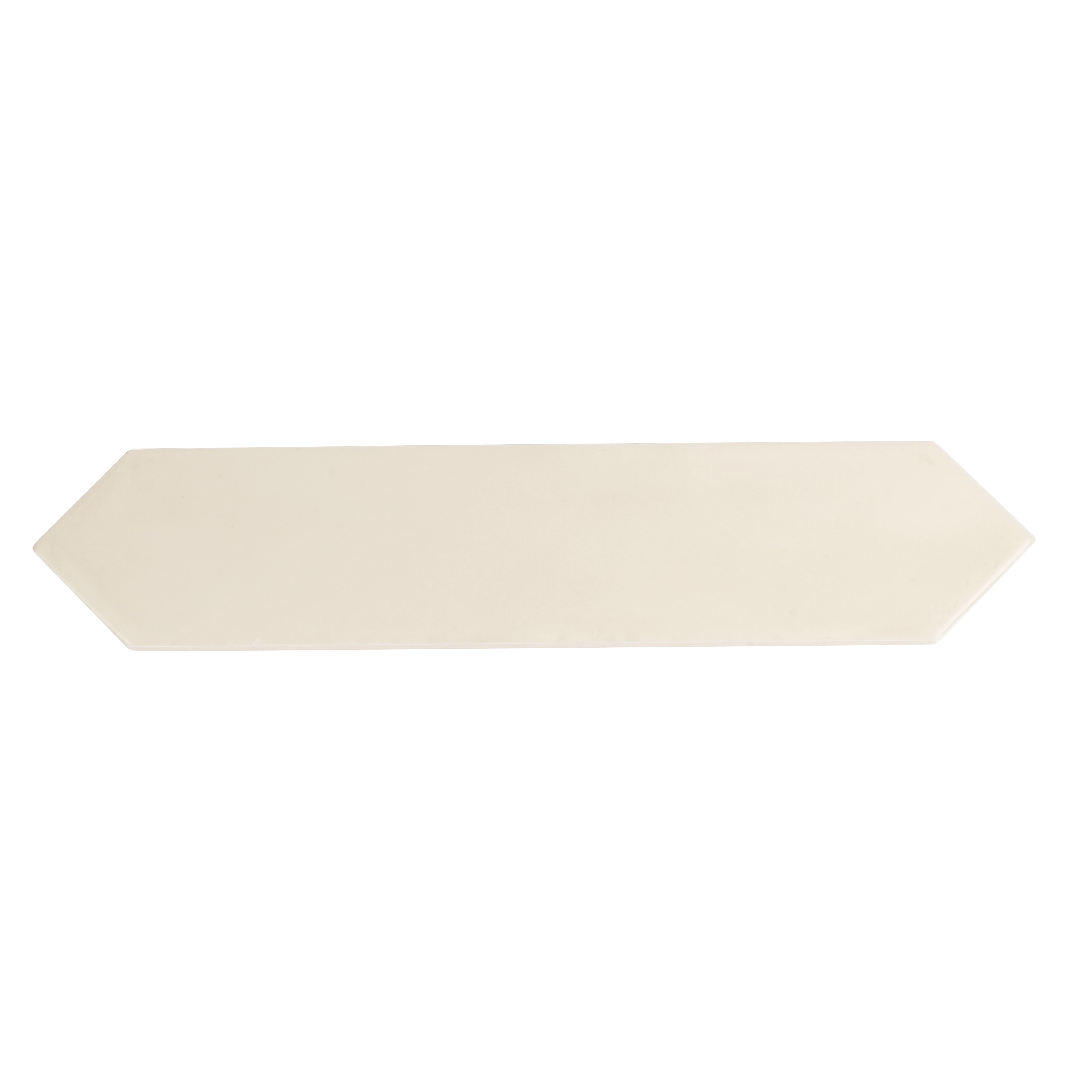 Piquet 2 in. x 10 in. Matte Beige Ceramic Picket Wall and Floor Tile (5 ...