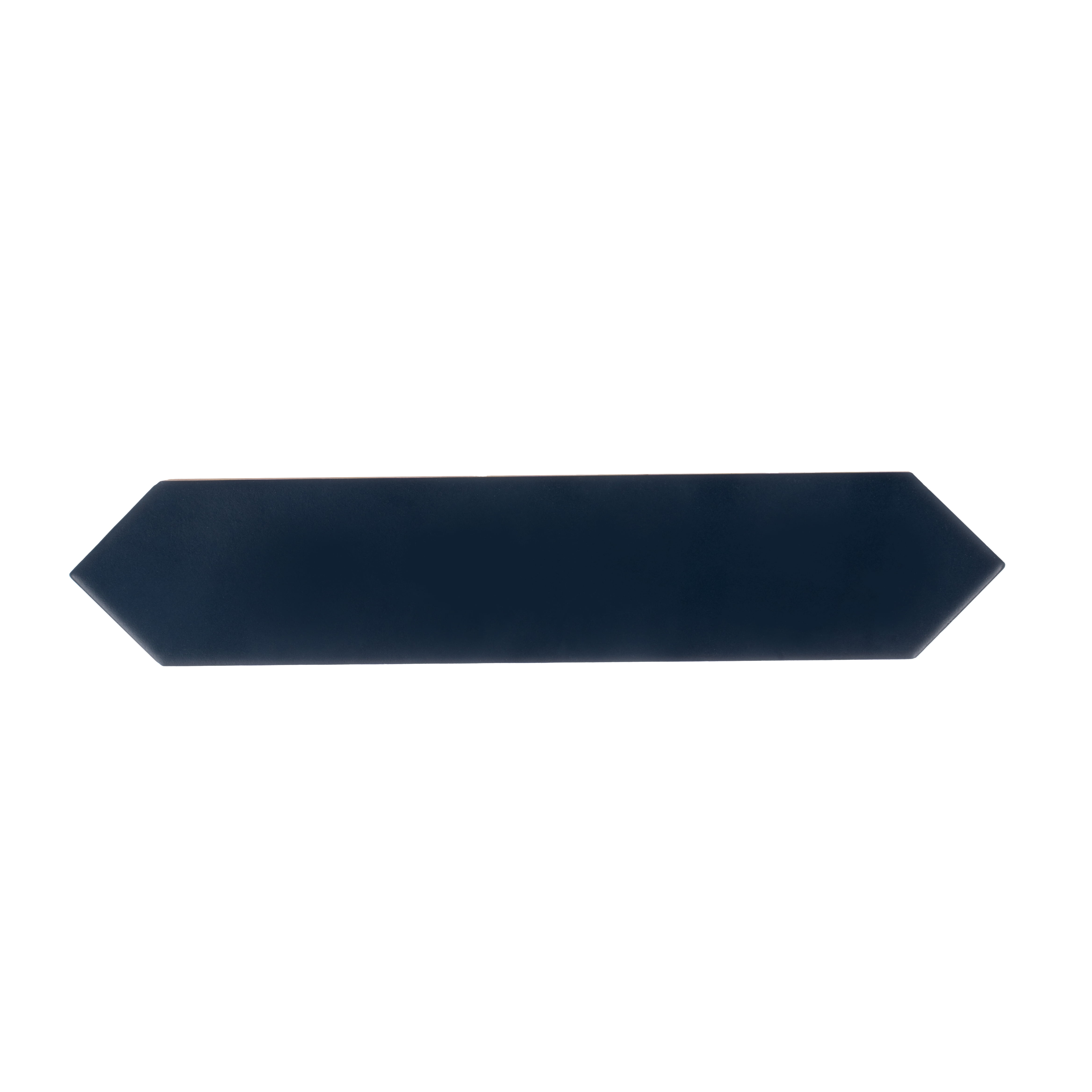 Piquet 2 in. x 10 in. Matte Blue Ceramic Picket Wall and Floor Tile (5. ...