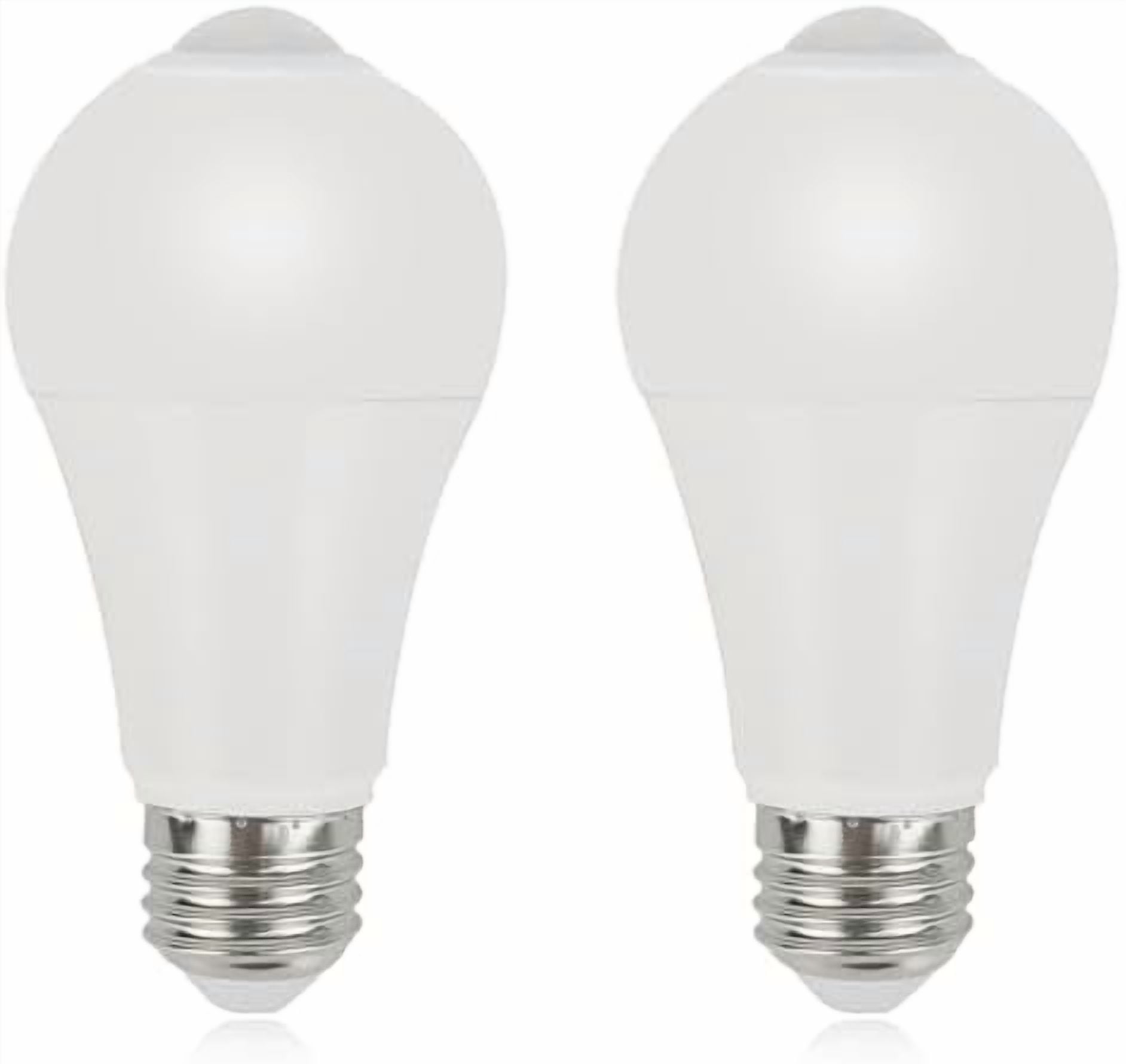 Pir Motion Sensor Light Bulbs – E26 A19 12W (100 Watt Equivalent ...