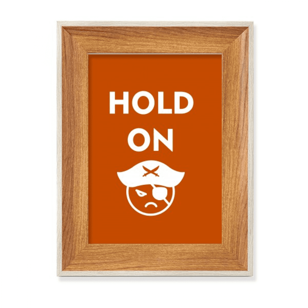 Piracy Expression Persistence Influence Desktop Wooden Photo Frame ...