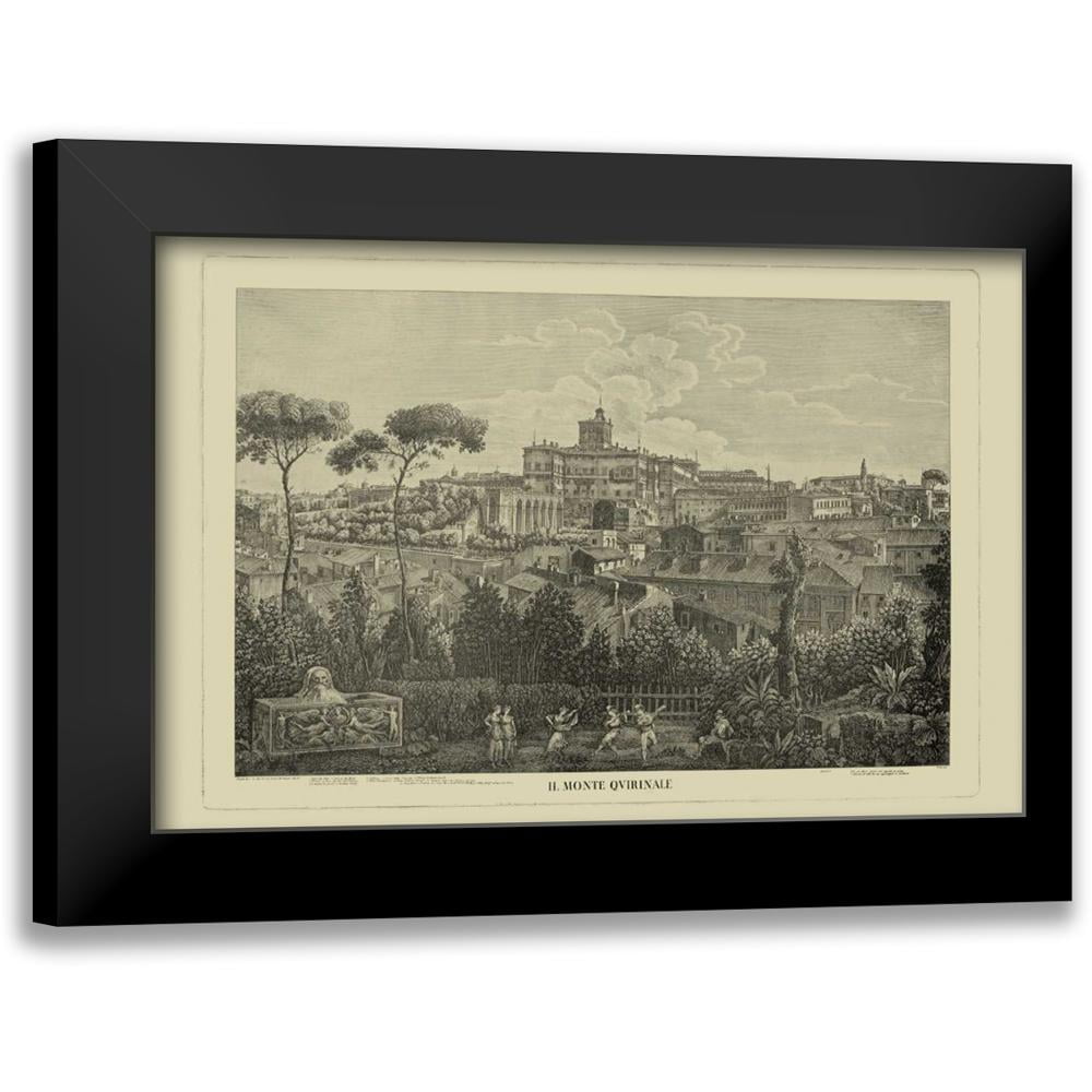 Piranesi 14x11 Black Modern Framed Museum Art Print Titled - Piranesi ...