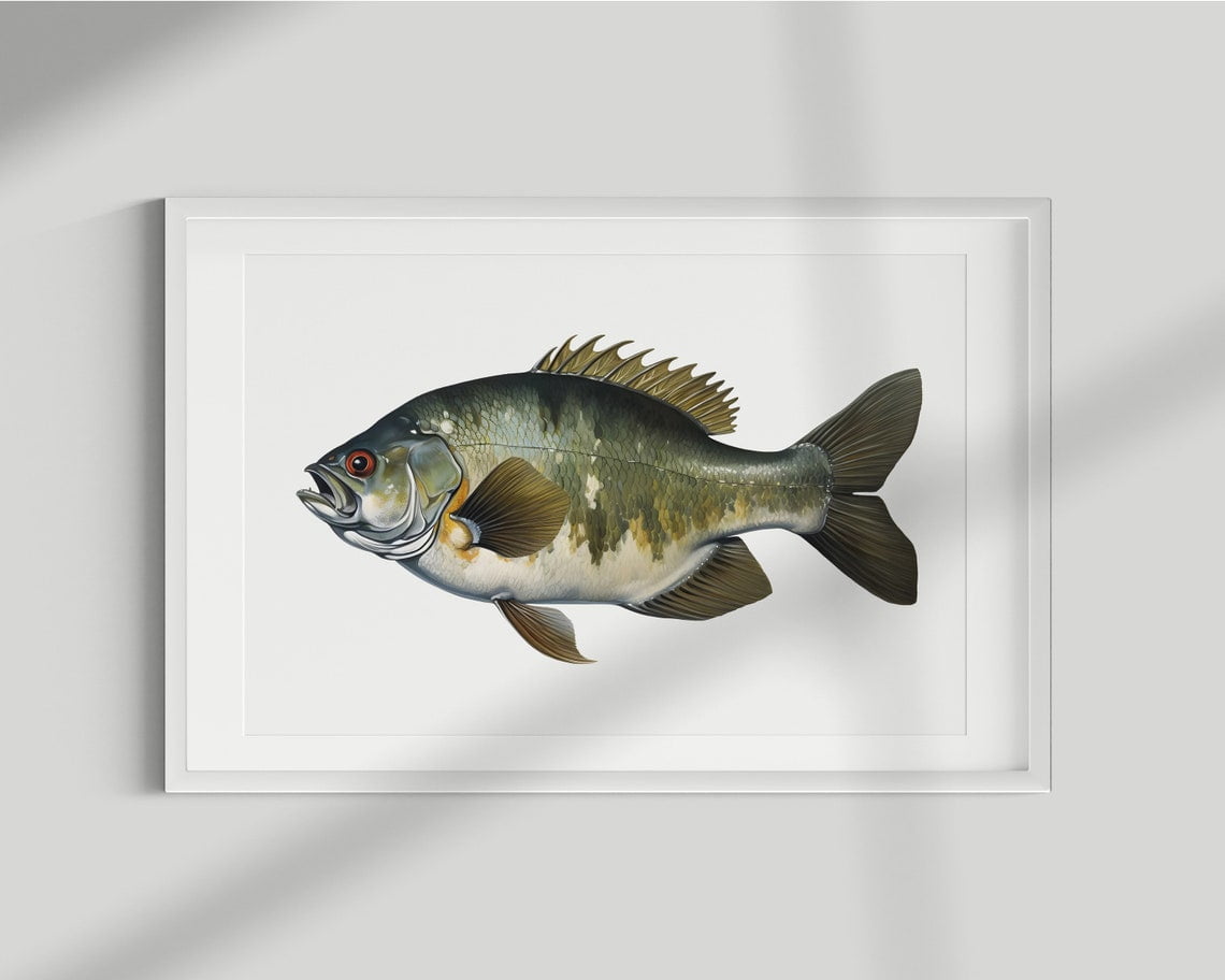Piranha Print, Fish Print, Piranha, Wall Print, Fish Poster, Fish ...