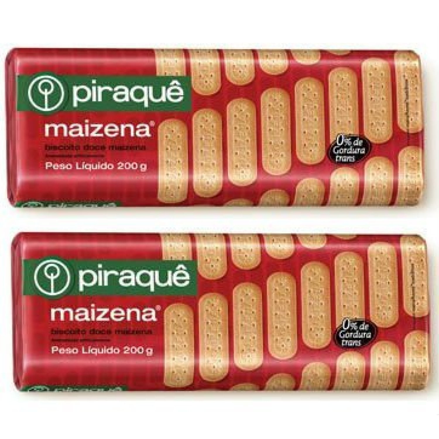 Piraque - Biscoito Doce De Maizena 200g (Pack Of 2) by Piraque ...