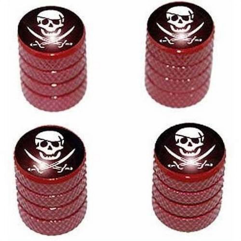 Pirate Buccaneer Tire Rim Wheel Aluminum Valve Stem Caps, Multiple ...