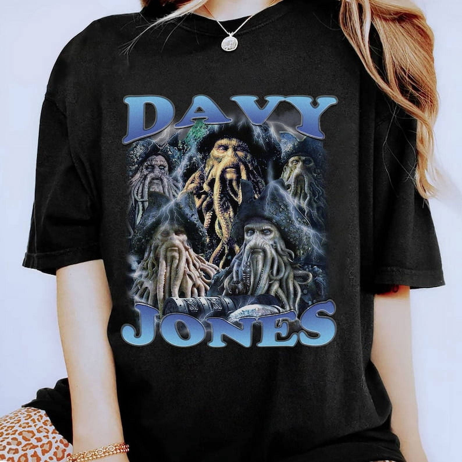 Pirate Davy Jones Vintage Shirt | Charlie Hunnam 90s Retro Shirt | Davy ...