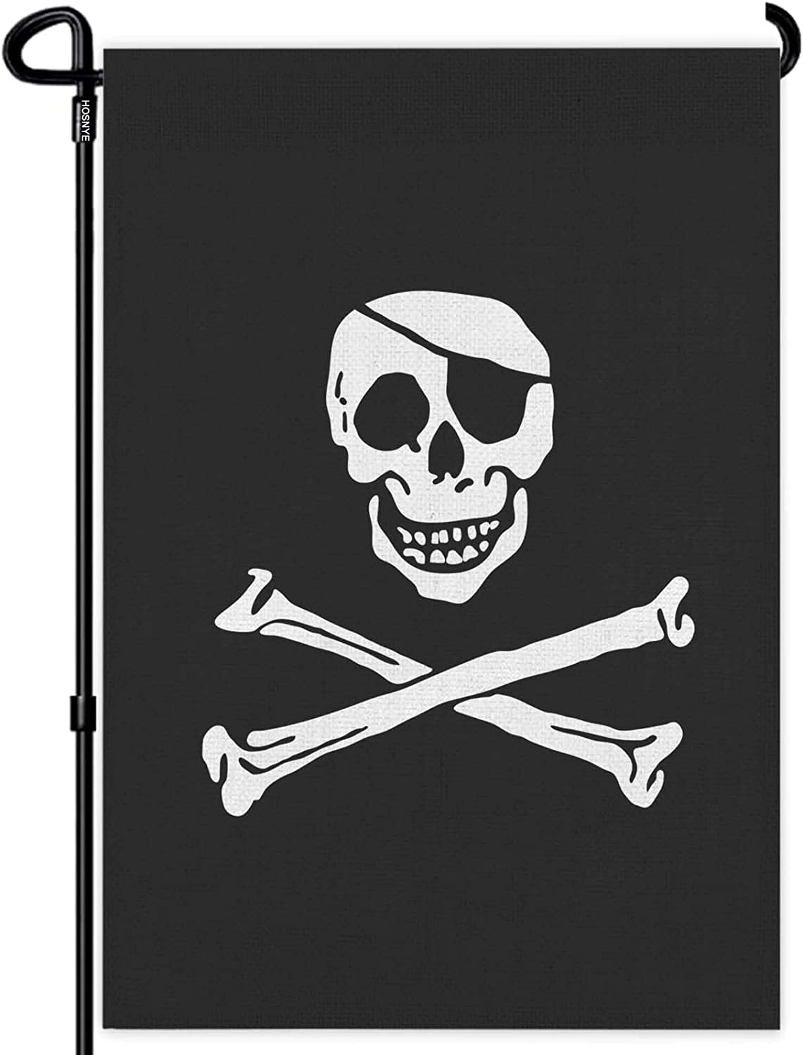 Pirate Flag Garden Flags Double Sided Yard Flags Jolly Roger with ...