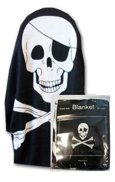 Pirate Fleece Blanket - Walmart.com