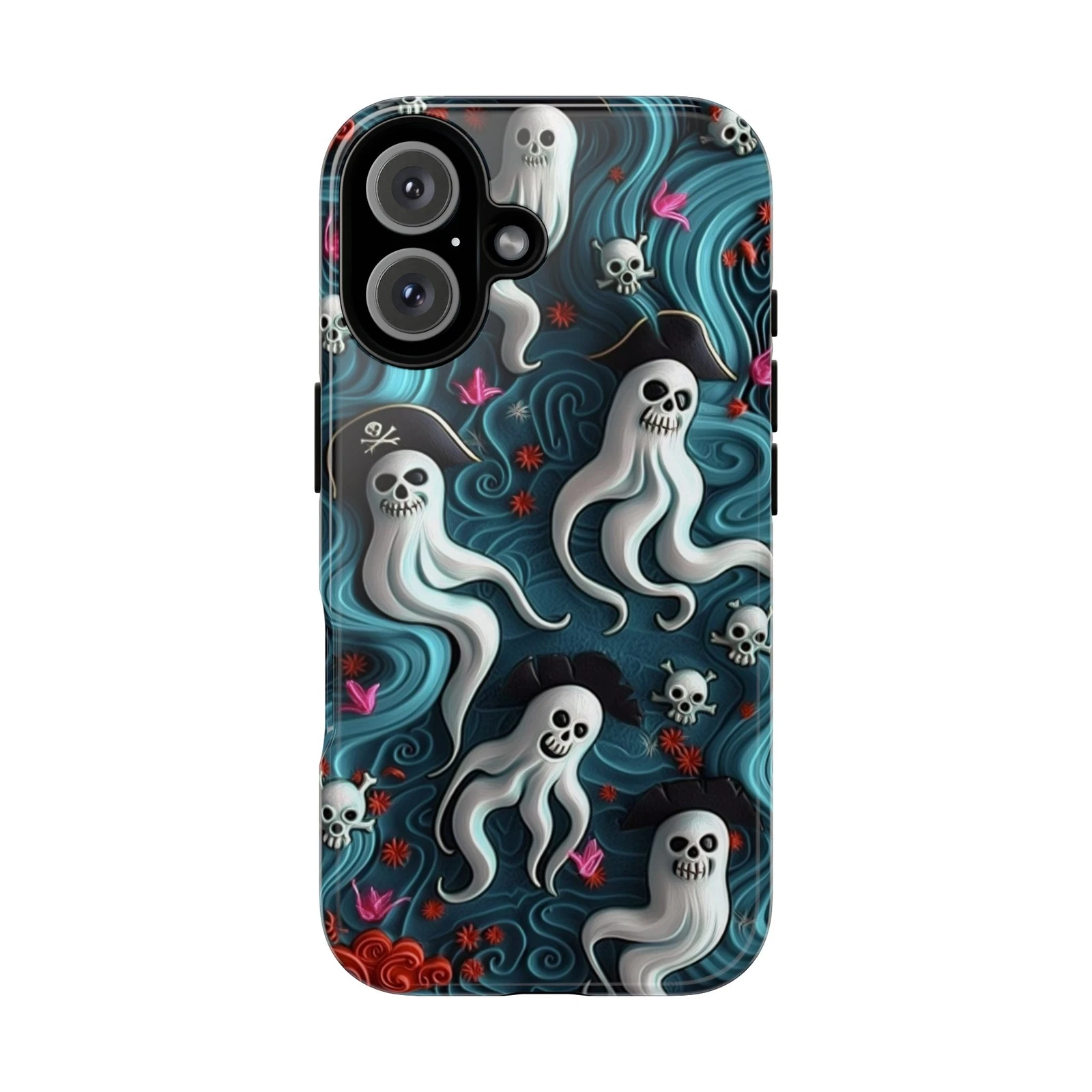 Pirate Ghosts Spirits Adventure Phone Case for iPhone 17 to 11 Pro Max ...