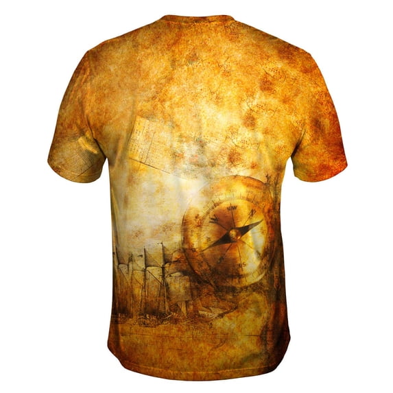 Pirate Islands Of Treasure Mens T-Shirt All Over Print - Walmart.com