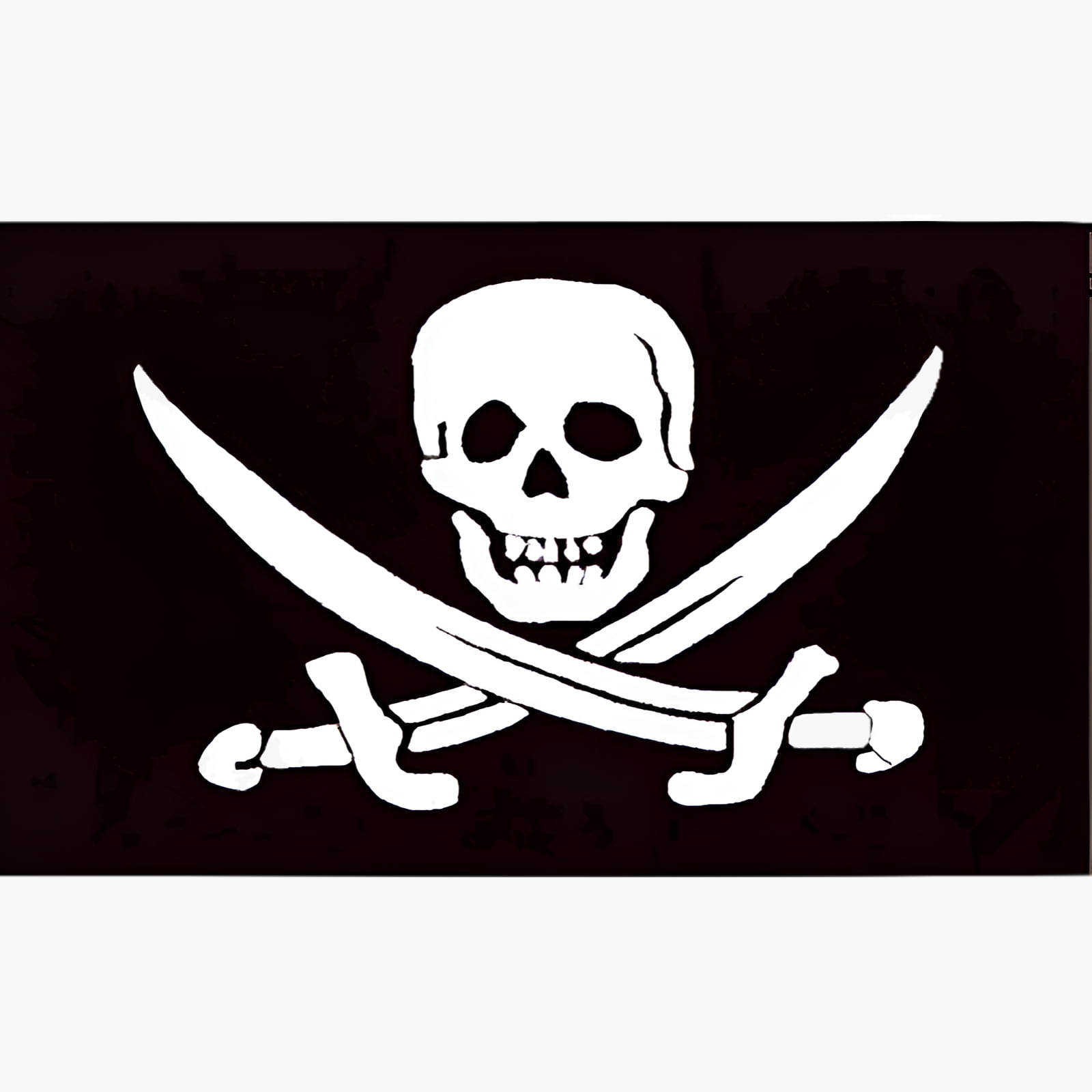 Pirate (Jack Rackham) Flag 3ft x 5ft printed polyester - Walmart.com