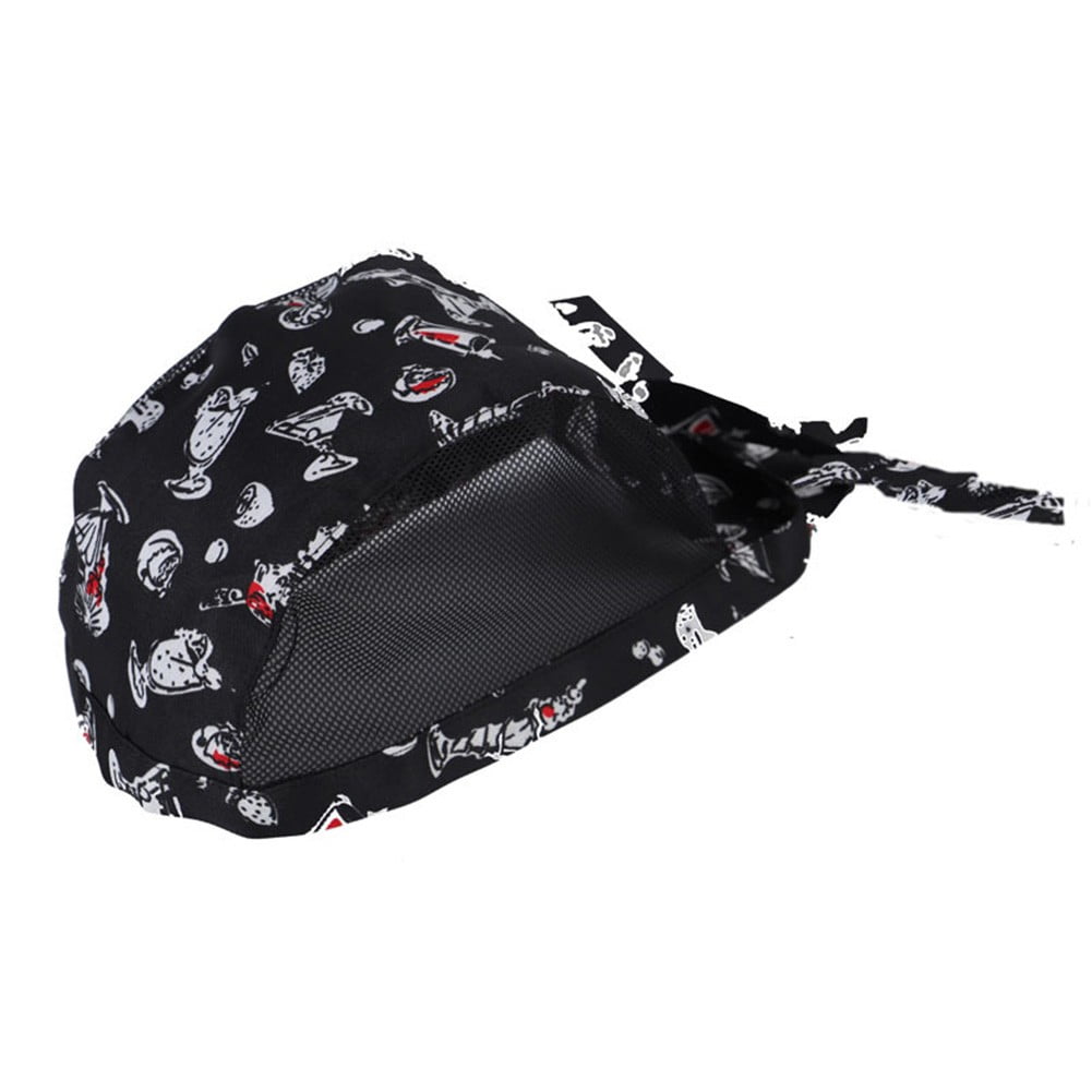 Pirate Mesh Chef Hat Skull Hat Restaurant Restaurant Chef Hat Kitchen ...