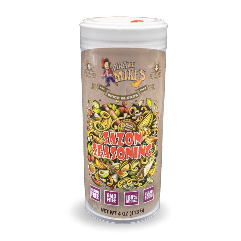 Pirate Mike's Sazon Seasoning 4 oz - Walmart.com