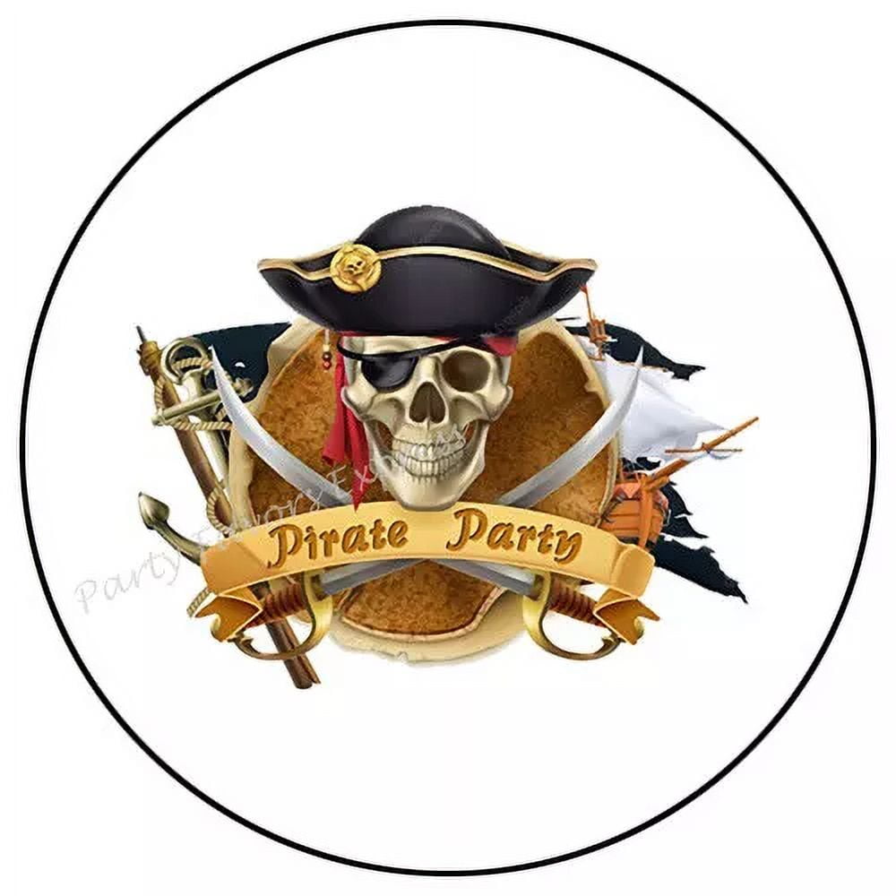Pirate Party Sticker Party Favors Sticker Envelope Seals Labels ...