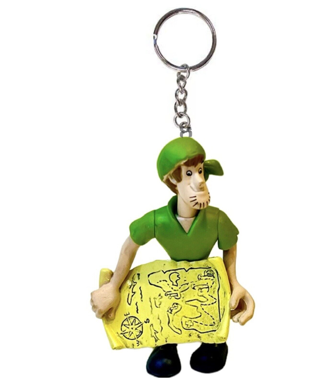 Pirate Shaggy Pvc Key Ring Keychain Ornament Figure Figurine Charm ...