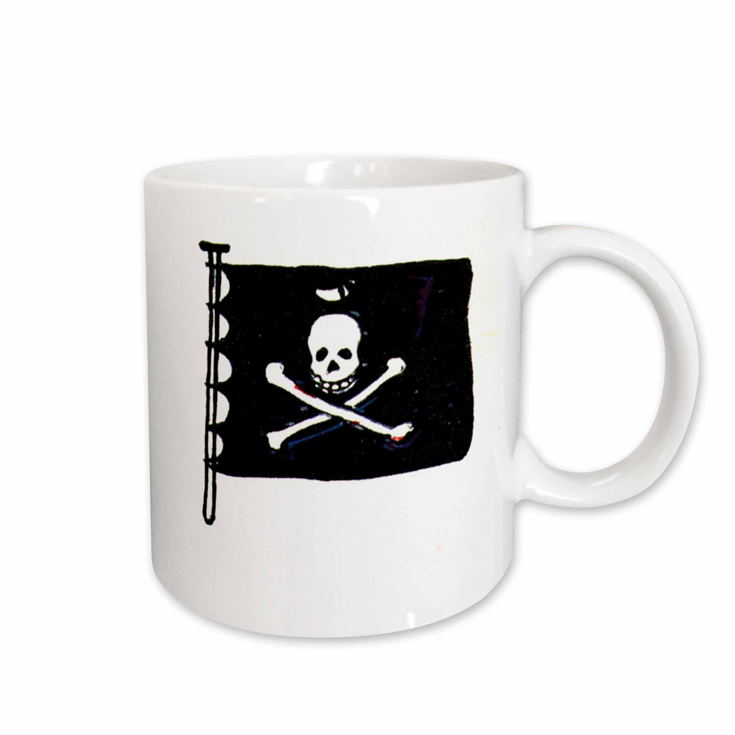 Pirate Ship Black Flag 15oz Mug mug-285752-2 - Walmart.com