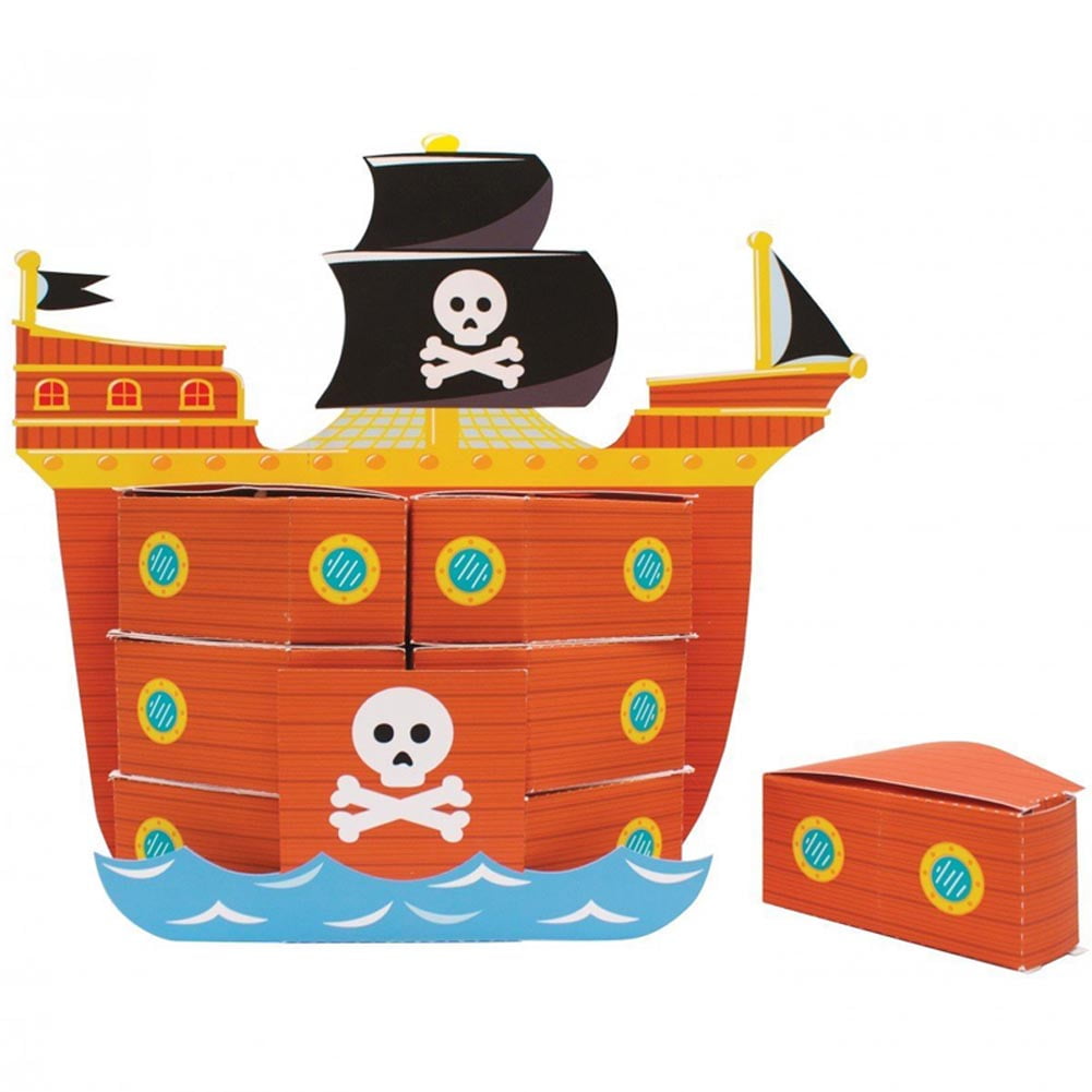 Pirate Ship Favor Box Centerpiece - Walmart.com