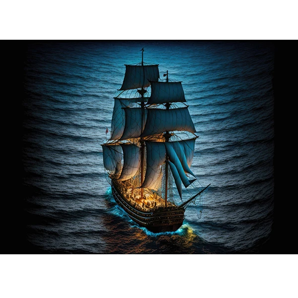 Pirate Ship Party Photography Backdrop l Map Island Treasure Hunt Baby ...